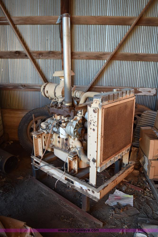 Cummins 4B 3.9L four cylinder diesel irrigation engine in Colwich, KS ...