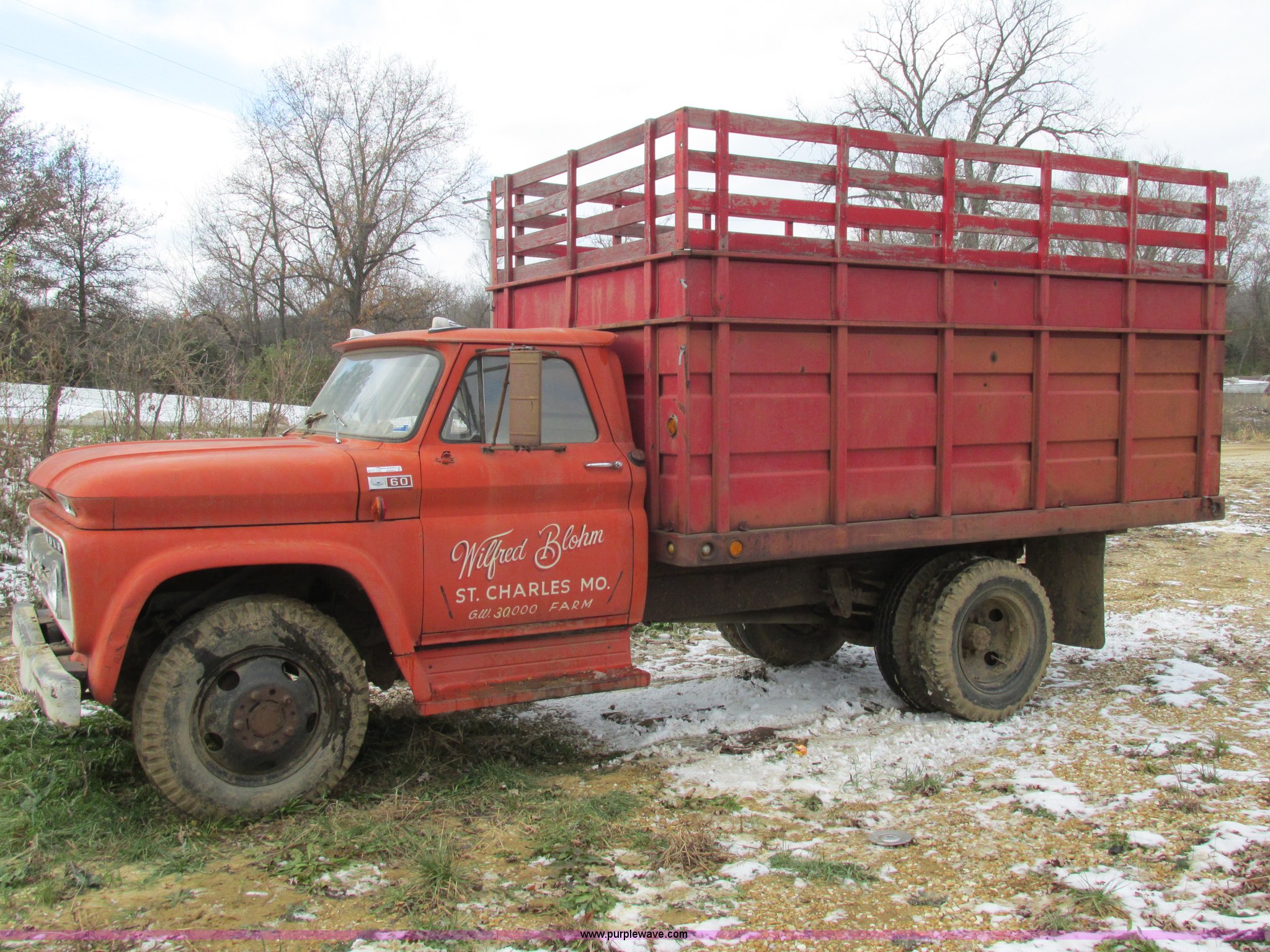 1965 Chevrolet C60 flatbed dump truck in O'Fallon, MO | Item AW9816 ...
