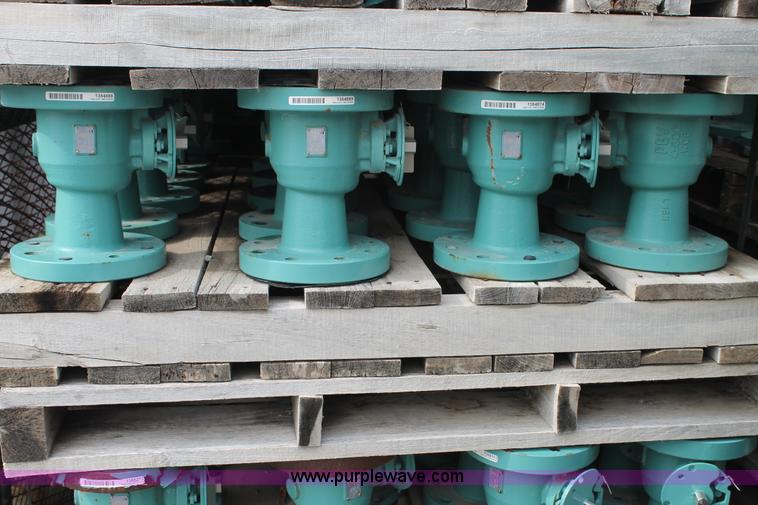 (20) PVB 4" valves in Canadian, TX | Item AW9479 sold | Purple Wave