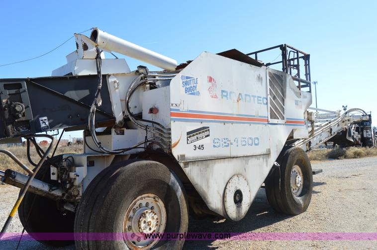 1998 Roadtec SB1500 asphalt reclaimer in Springfield, MO | Item I2903 ...