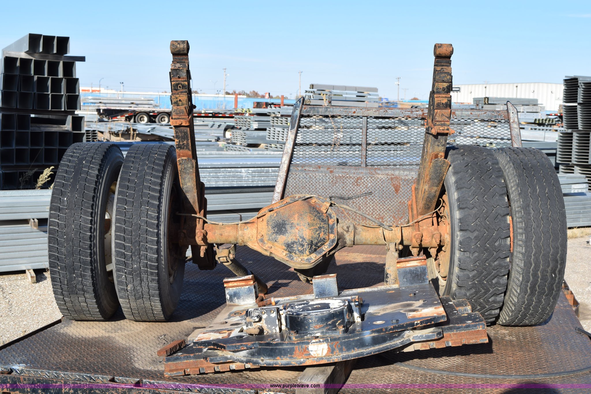 1985 Chevrolet 3500 rear end in Wichita, KS | Item AY9136 sold | Purple ...