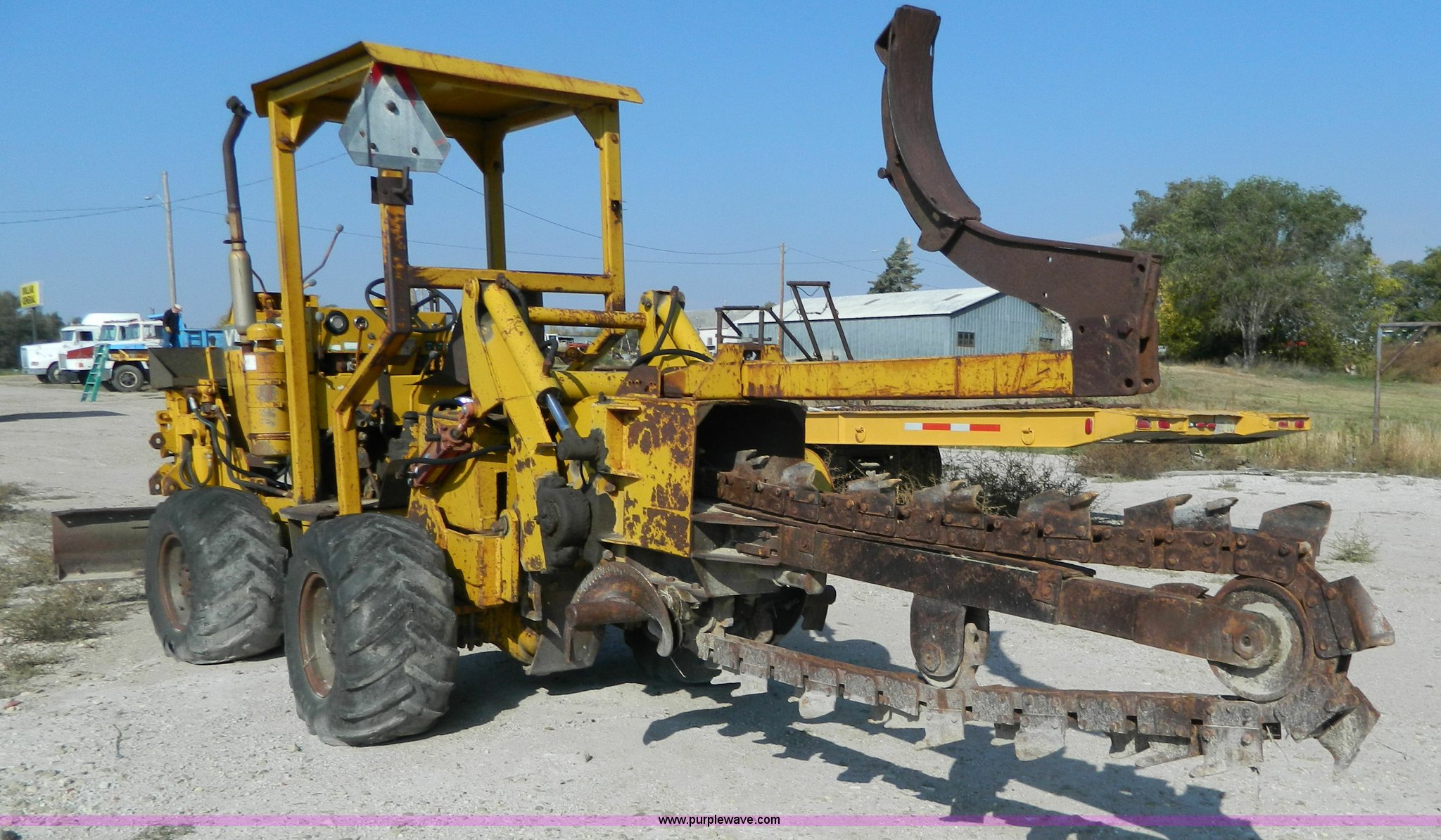 Vermeer M470 trencher in Hill City, KS | Item H2360 sold | Purple Wave