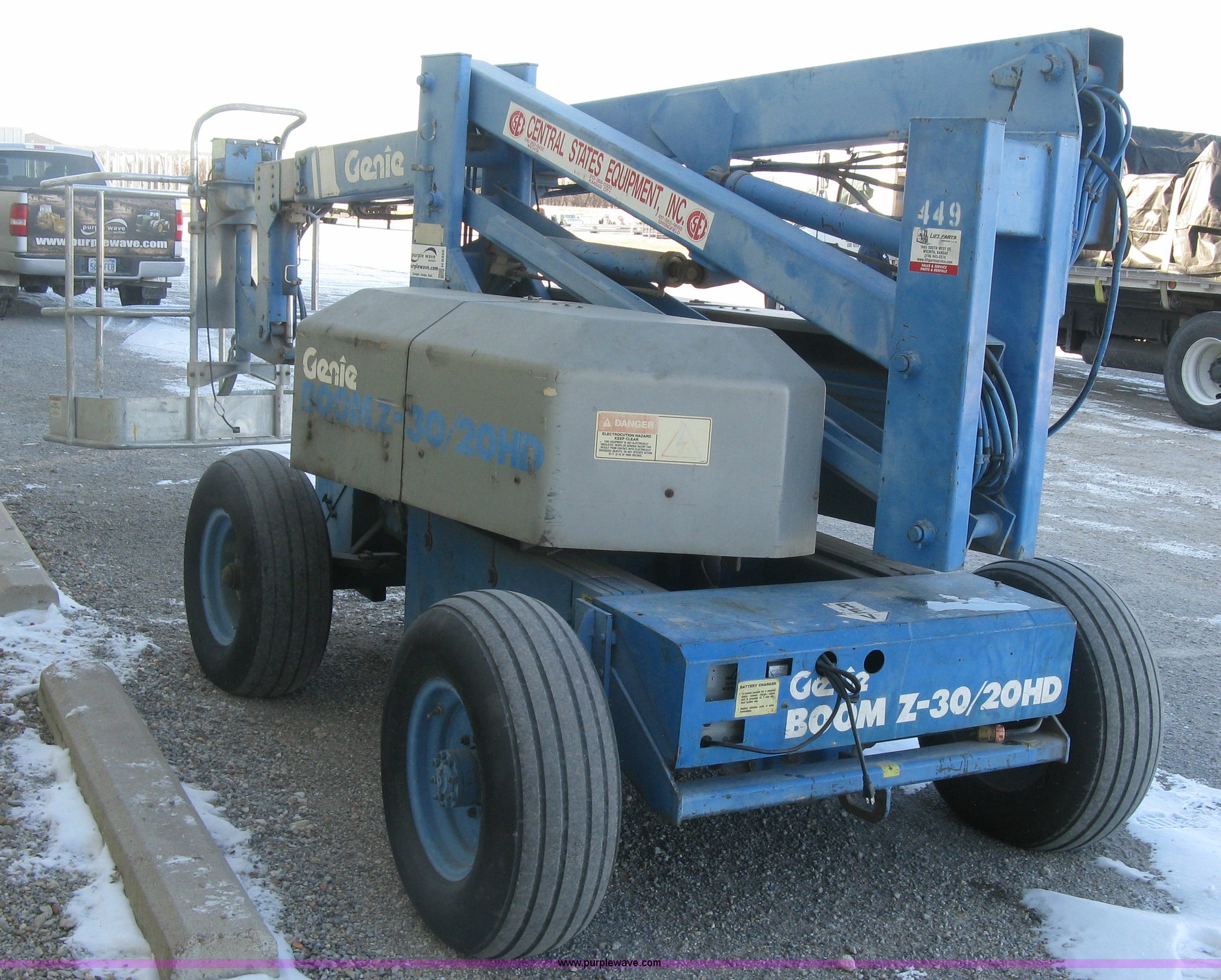 1996 Genie Z30/20HD boom lift in Moundridge, KS | Item H9355 sold ...