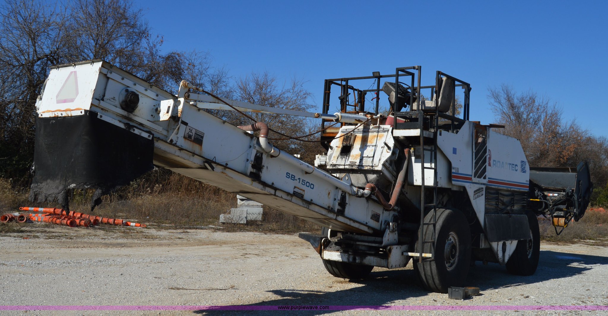 1998 Roadtec SB1500 asphalt reclaimer in Springfield, MO | Item I2903 ...