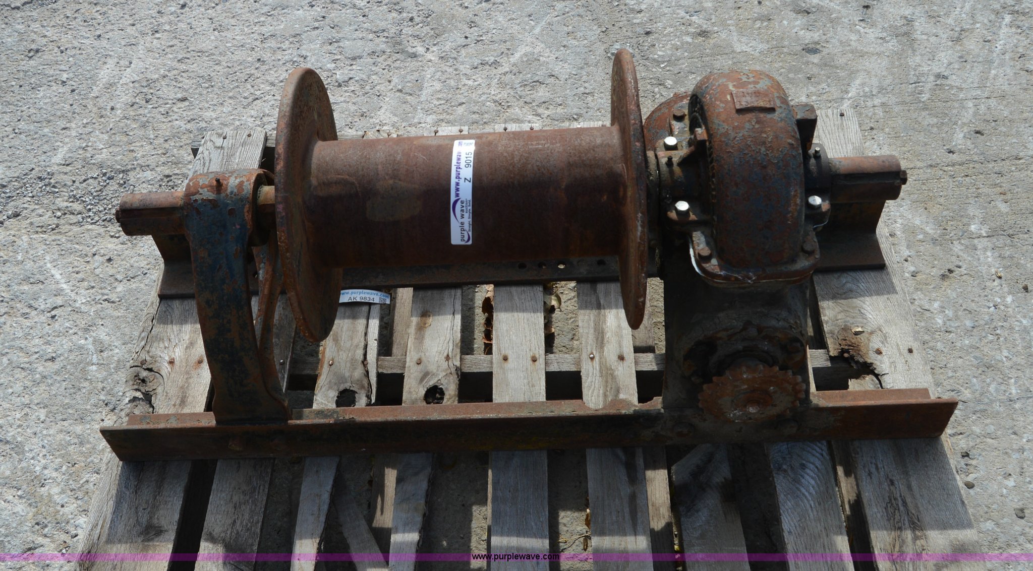PTO driven winch in Liberty, MO | Item Z9015 sold | Purple Wave