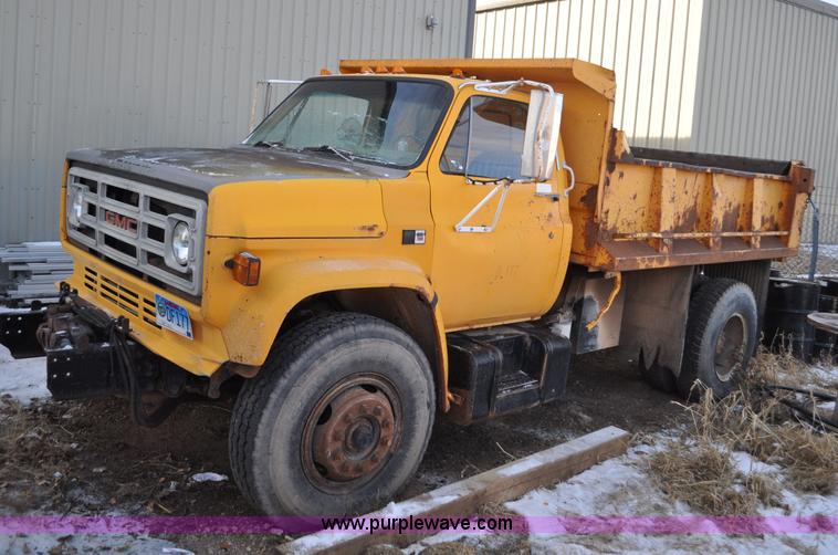 1985 GMC TopKick 7000 dump truck in Spearfish, SD | Item F2161 sold ...