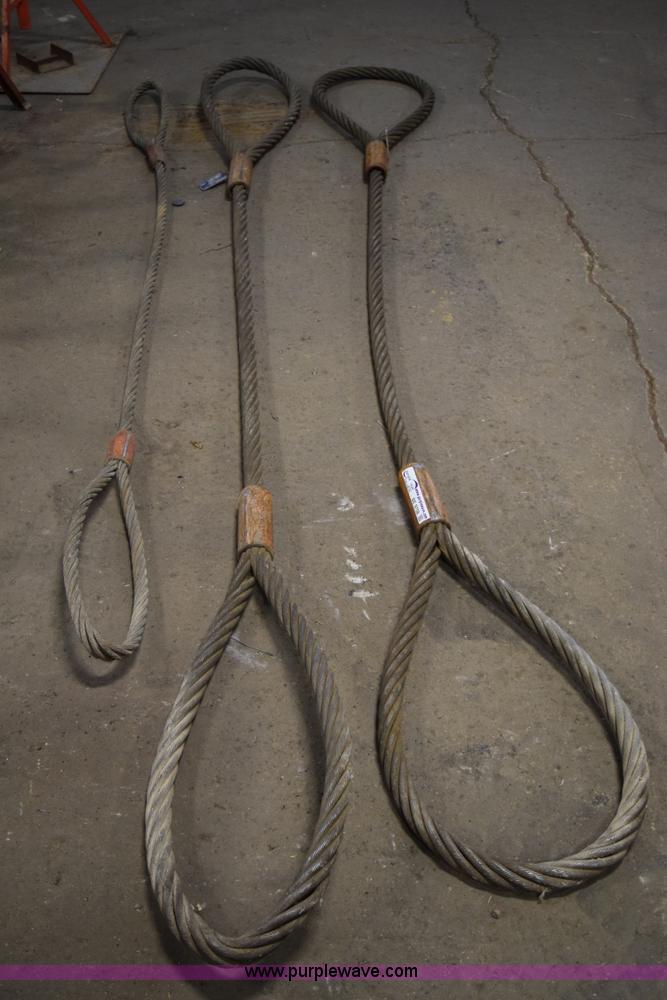 (3) cable chokers in Hutchinson, KS | Item BE9708 sold | Purple Wave