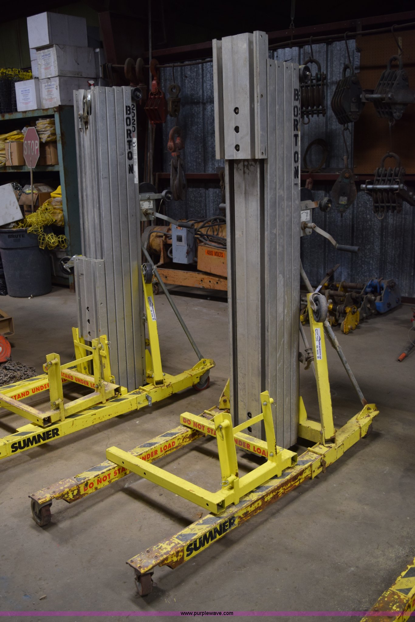 Sumner 2020 manual material lift in Hutchinson, KS | Item BE9600 sold ...