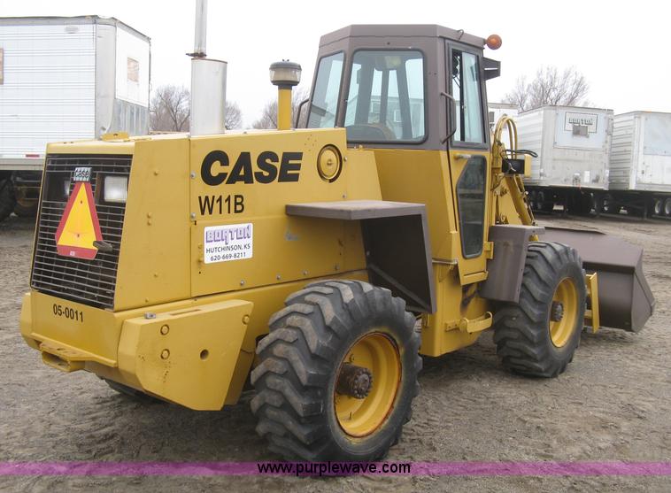 1989 Case W11B wheel loader in Hutchinson, KS | Item H9265 sold ...