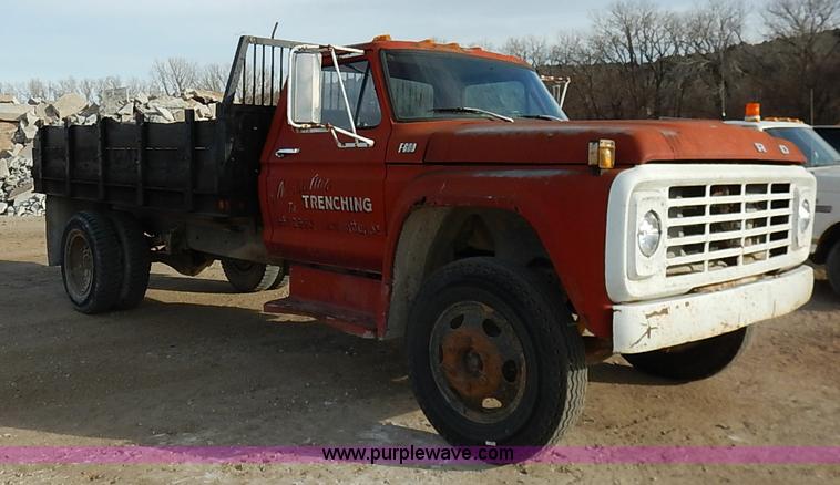 1978 Ford F600 flatbed dump truck in Manhattan, KS | Item I2488 sold ...