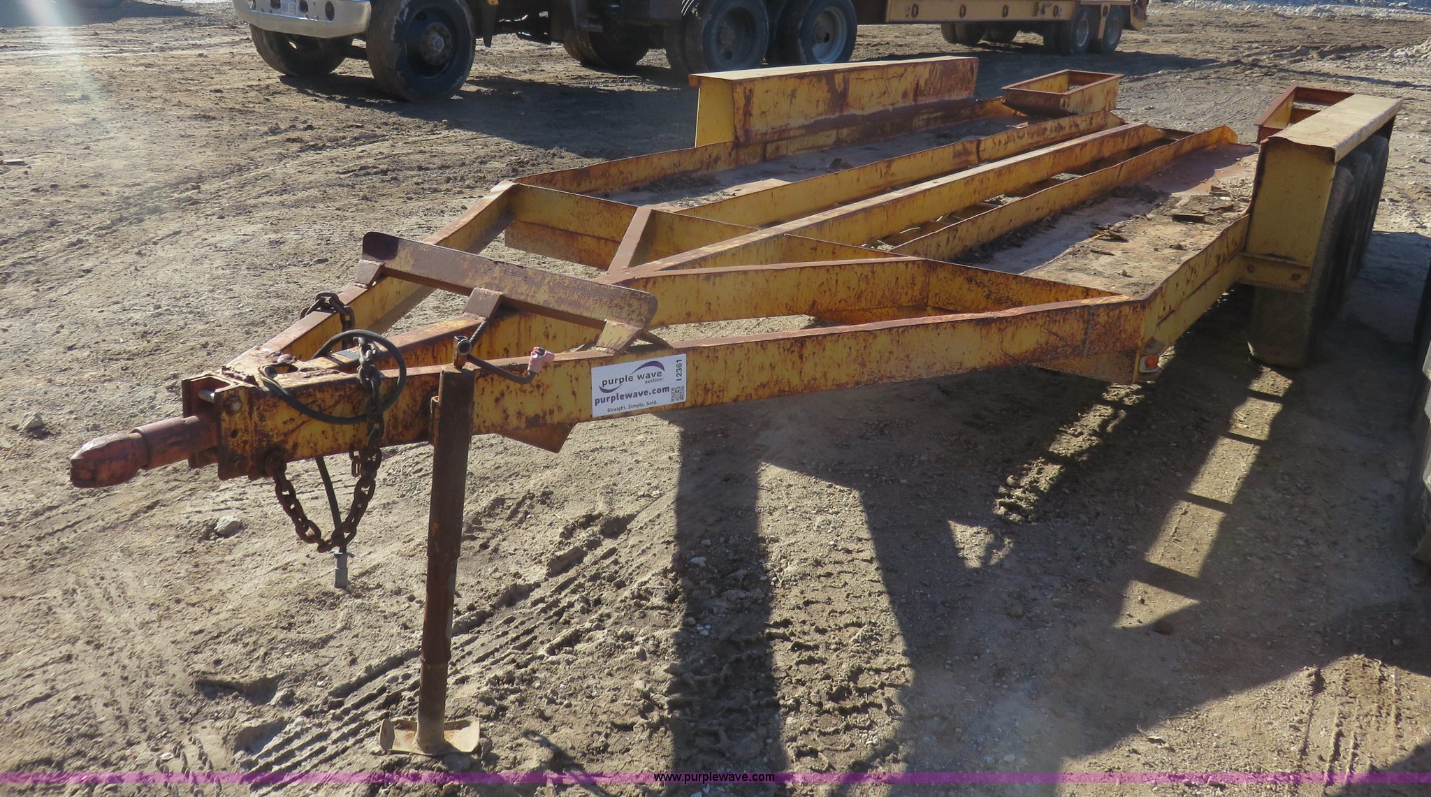 1981 Belshe trailer in Manhattan, KS | Item I2361 sold | Purple Wave