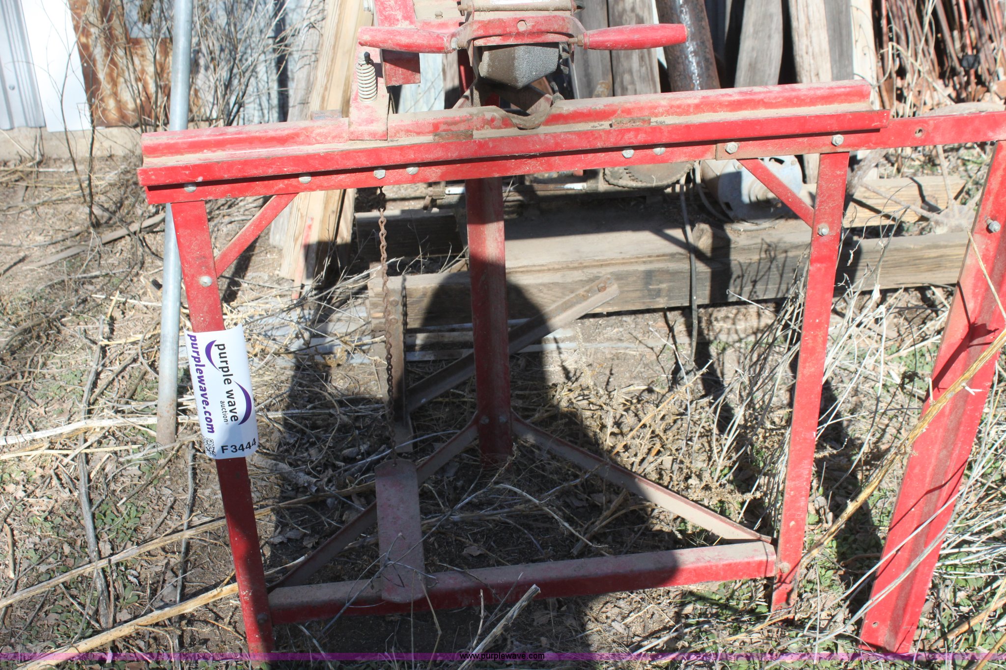 Simo sickle grinder in Cunningham, KS | Item F3444 sold | Purple Wave