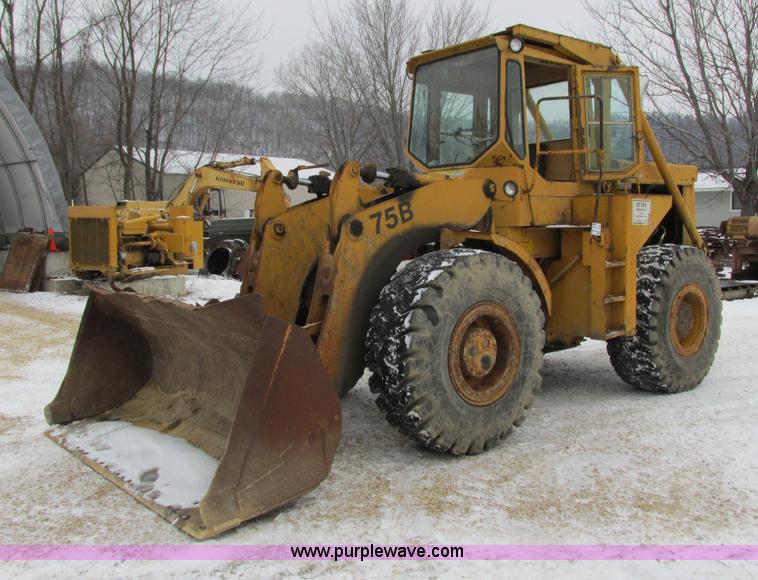 1976 Michigan 75B wheel loader in Houston, MN | Item I3809 sold ...