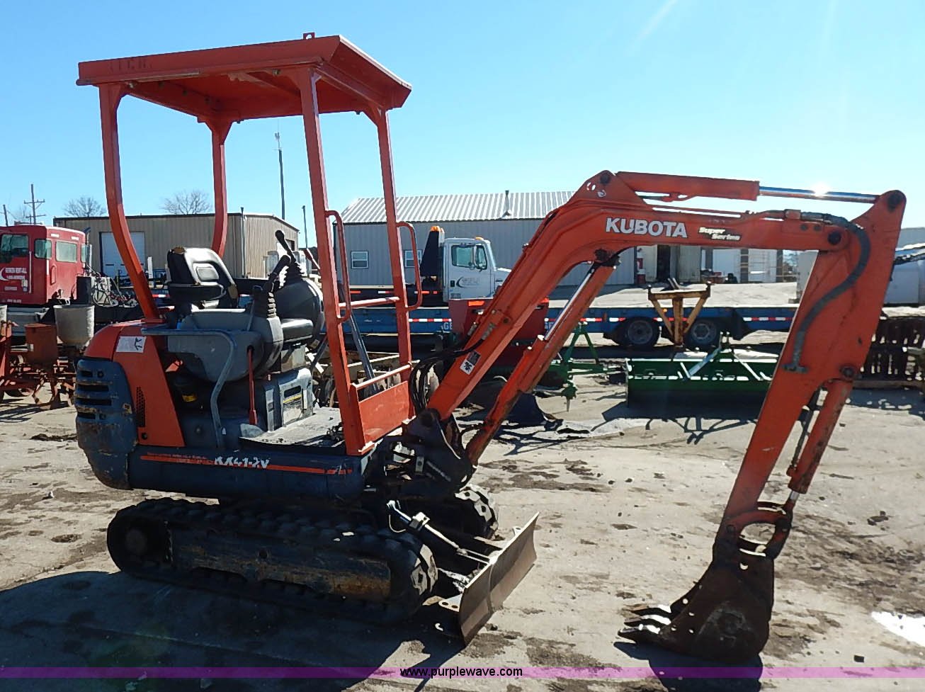 Kubota KX41-2V compact excavator in Paola, KS | Item BC9848 sold ...