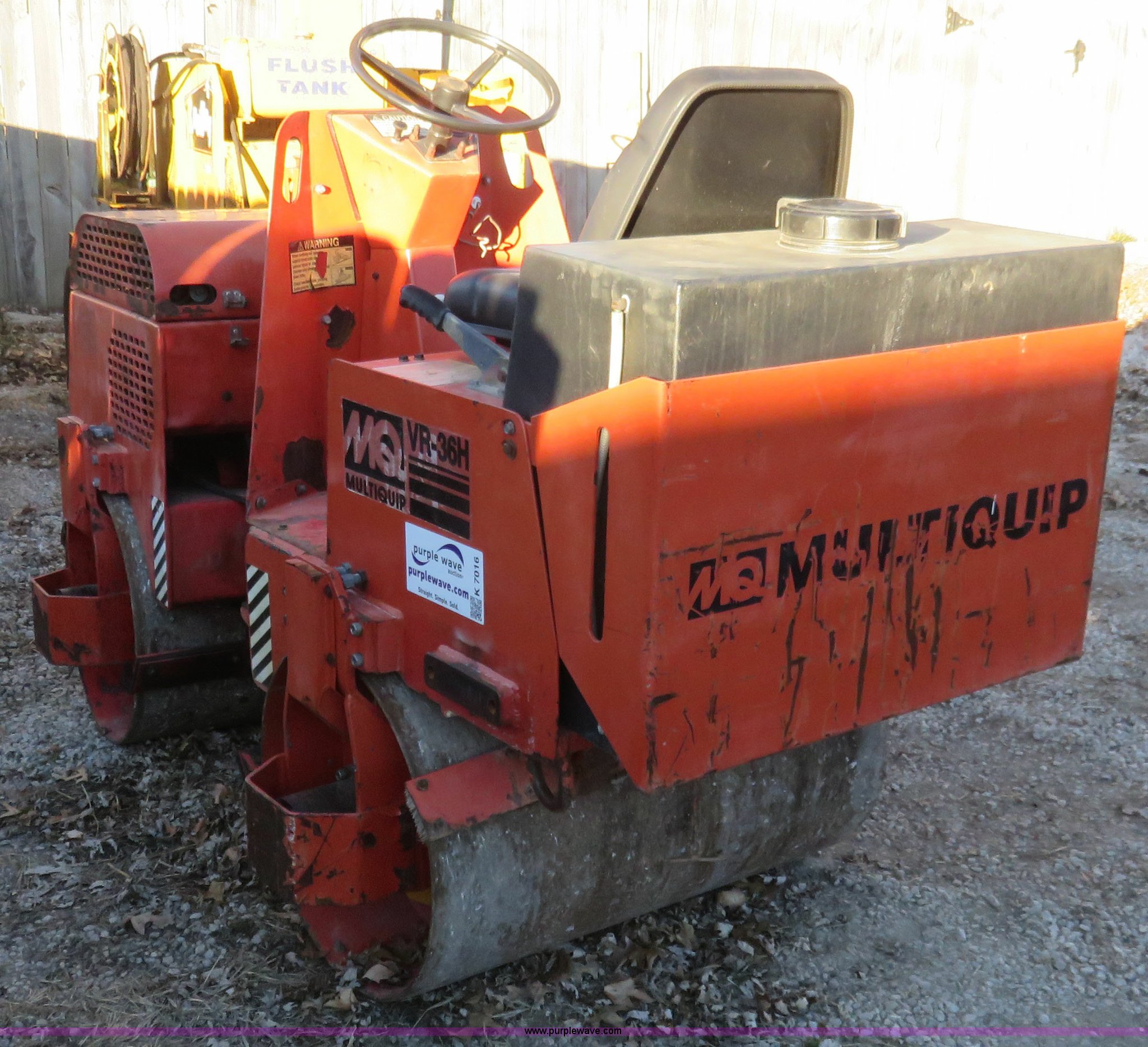 Multiquip VR36H vibratory smooth drum roller in Gardner, KS | Item ...