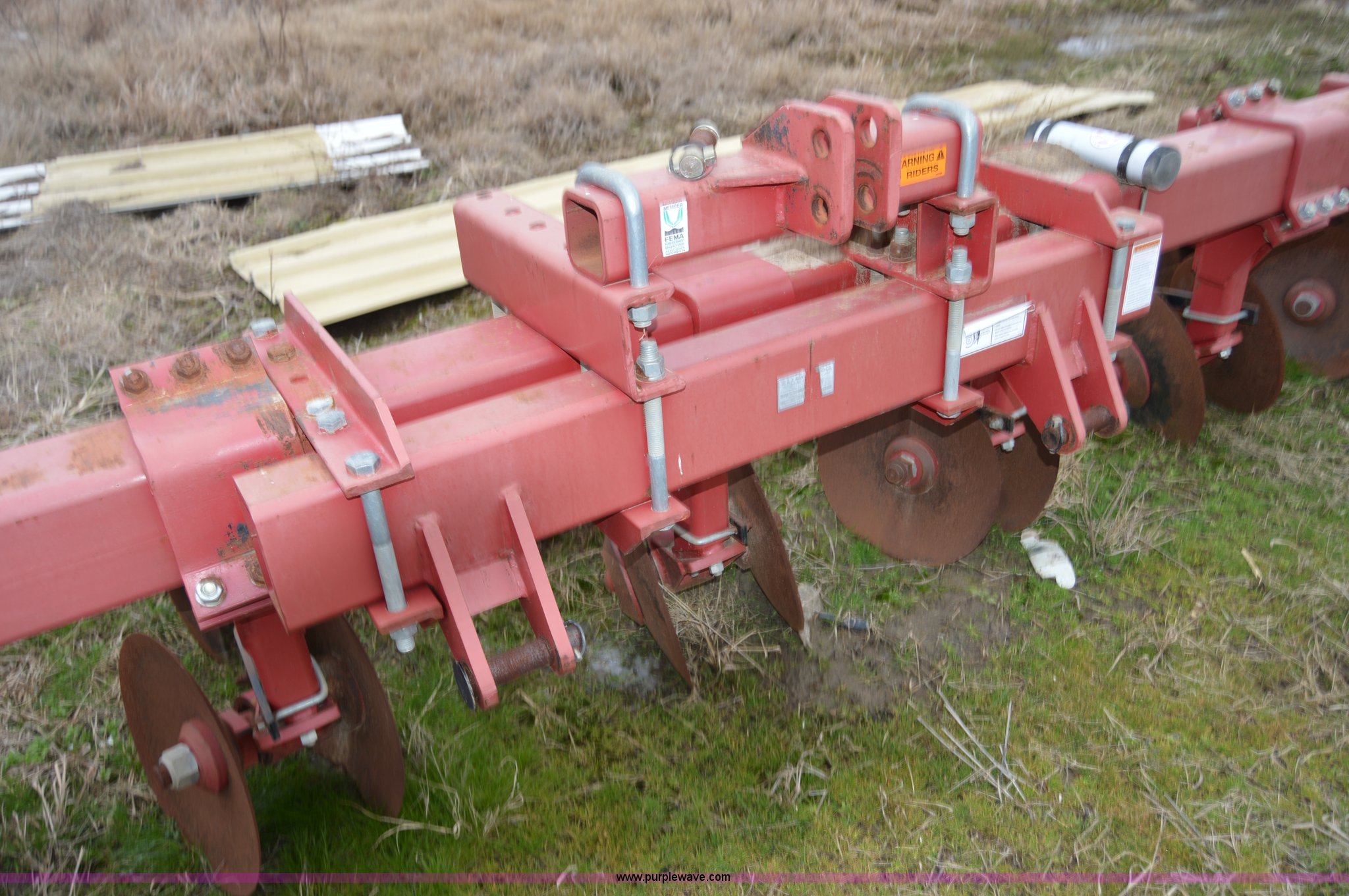 W&A 20' eight row bedder in Weiner, AR | Item I6860 sold | Purple Wave