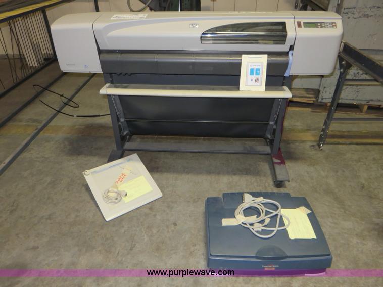 HP DesignJet 500 plotter/printer in Lansing, KS | Item I2421 sold ...