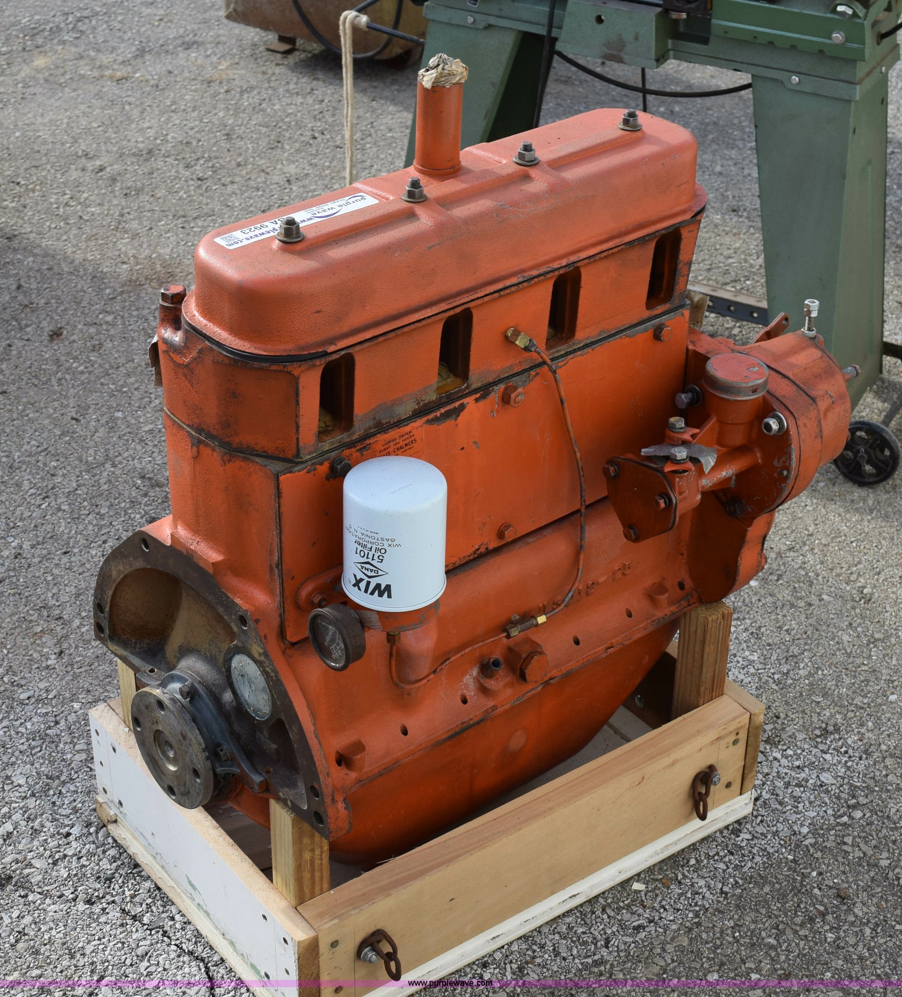Allis Chalmers WD four cylinder gas engine in Riddleton, TN | Item ...