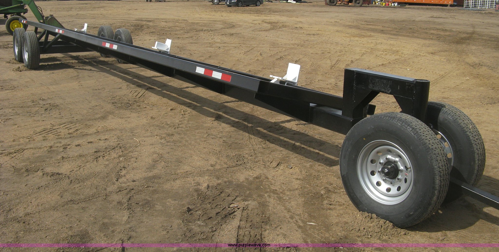 Header trailer in Kinsley, KS | Item K2906 sold | Purple Wave