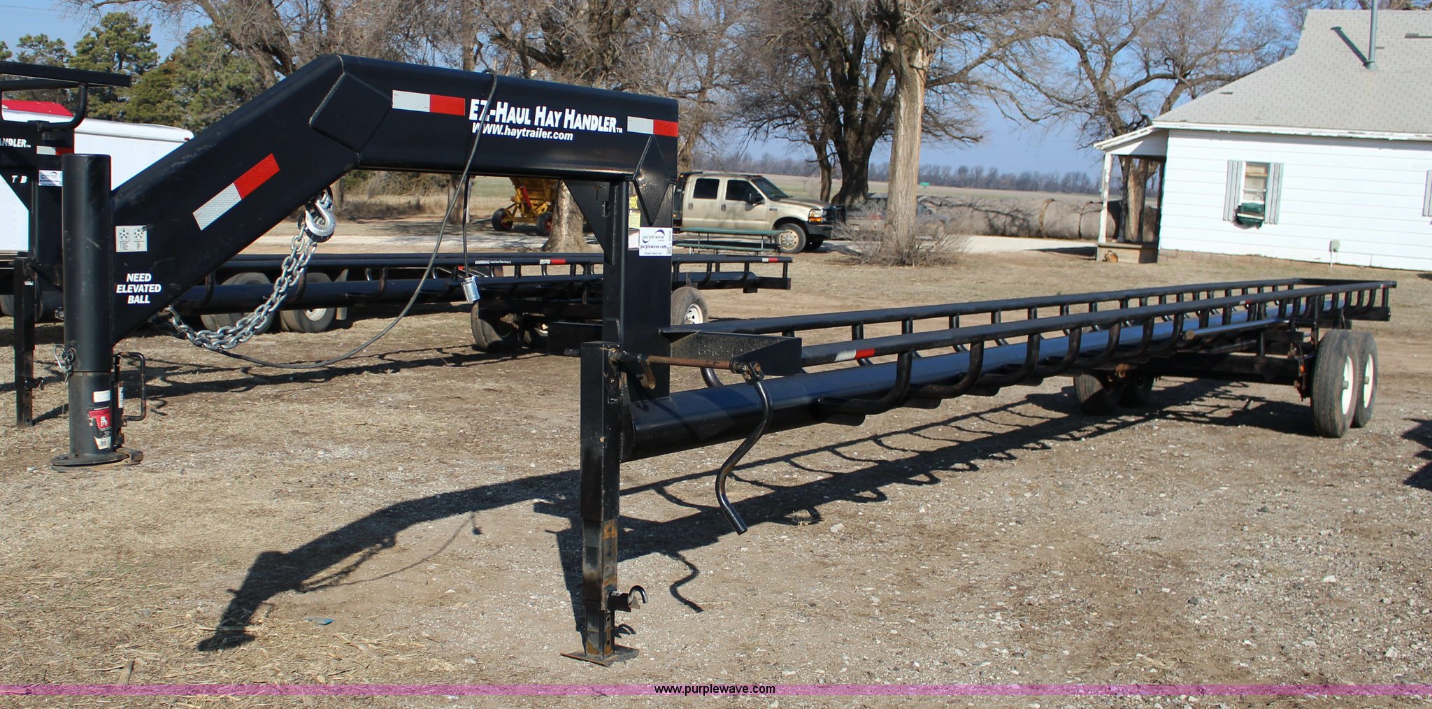 Ez-Haul hay handler bale trailer in Viola, KS | Item L6608 sold ...