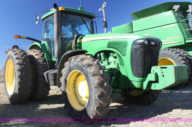 2002 John Deere 8420 MFWD tractor in Ponca City, OK | Item F3485 sold ...