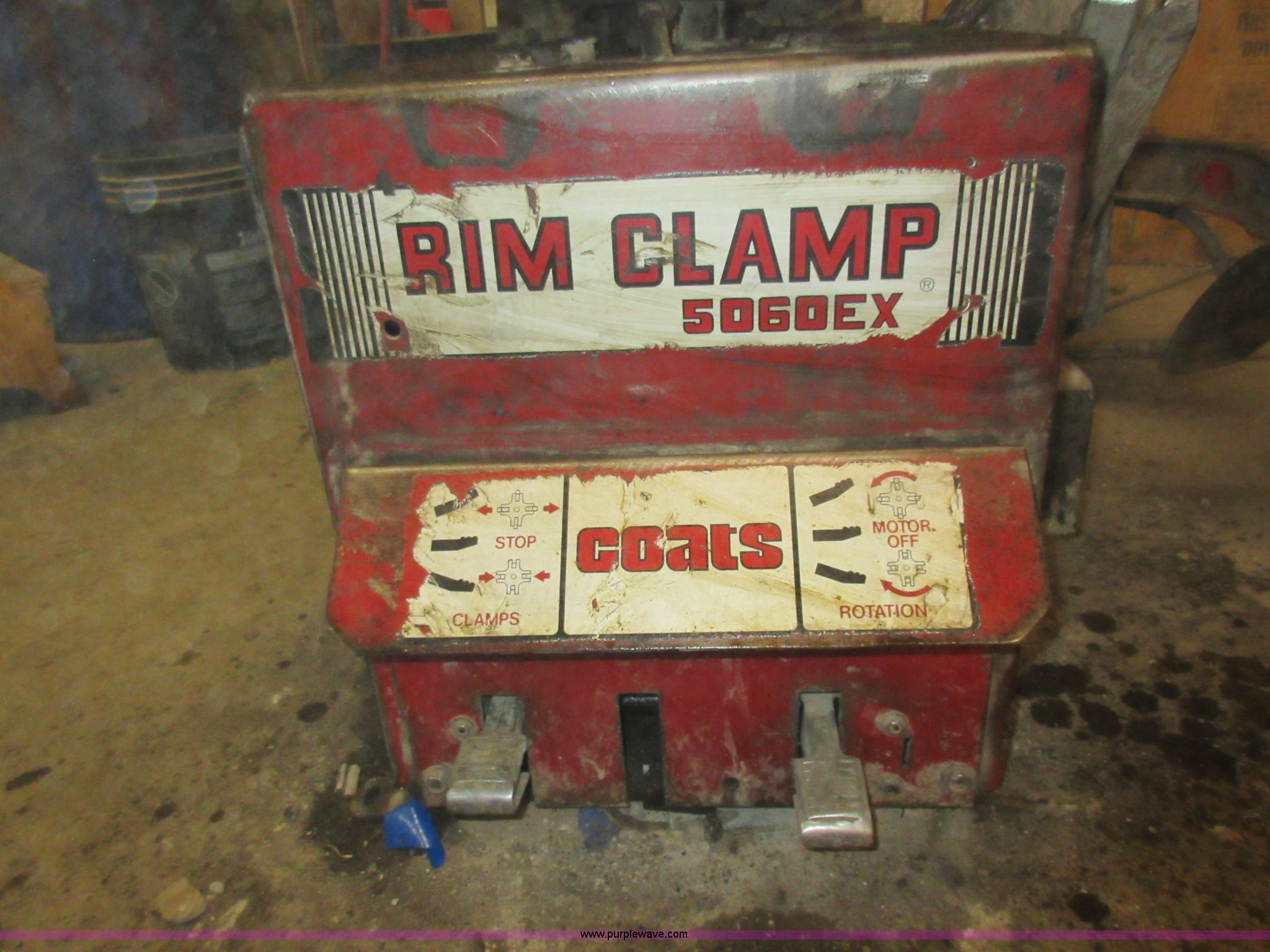Coats 5060EX rim clamp tire machine in Cleveland, MO | Item AW9077 sold ...