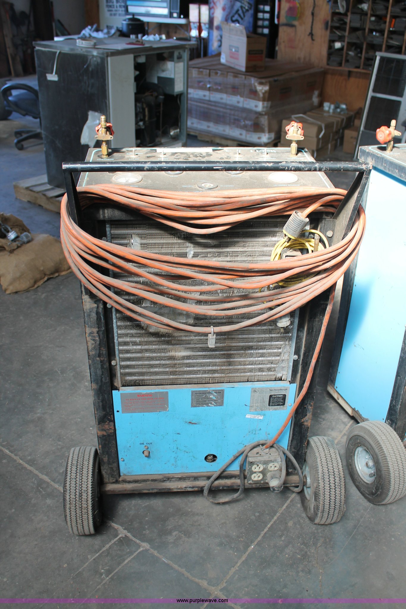 Van Steenburgh refrigerant reclaim system in Lawton, OK | Item AW9434 ...