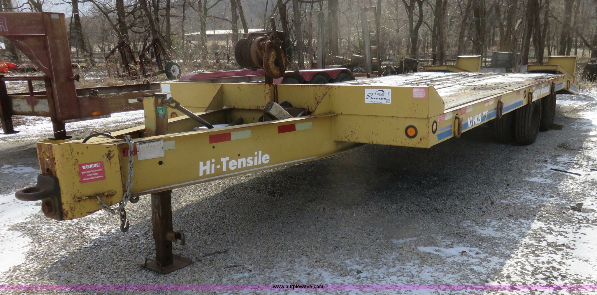 1998 Eager Beaver 10HDB-PT trailer in Shawnee, KS | Item I2437 sold | Purple Wave