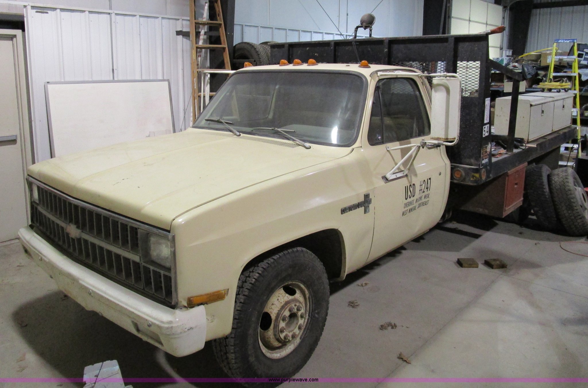 1981 Chevrolet Custom Deluxe 30 flatbed pickup truck in Cherokee, KS ...