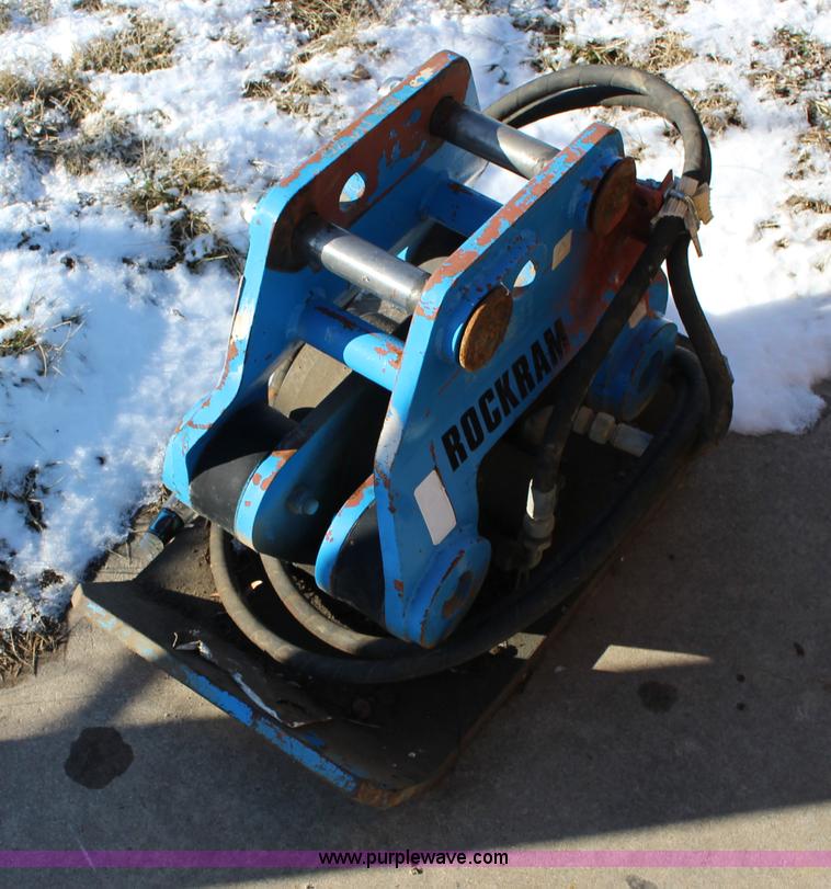 2007 Rock Ram HPC20 compact excavator plate compactor in Emporia, KS ...