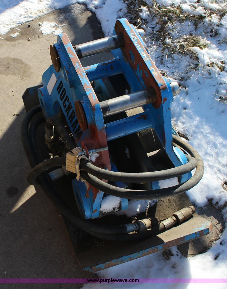 2007 Rock Ram HPC20 compact excavator plate compactor in Emporia, KS ...