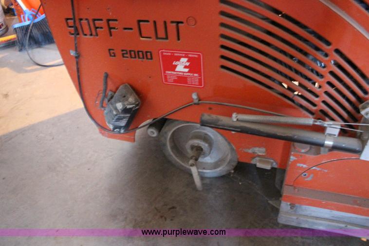 Soff Cut G2000 self-propelled concrete saw in Emporia, KS | Item L6666 ...