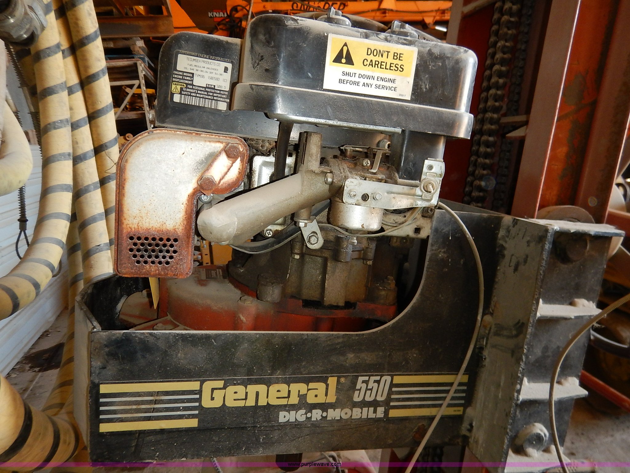 General 550 Dig-R-Mobile auger drill in Kansas City, KS | Item AV9528 ...