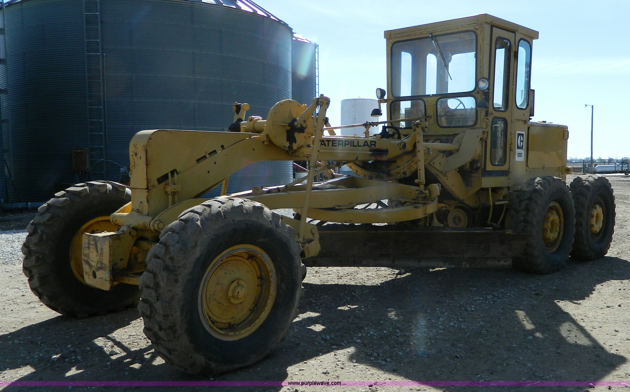 1965 Caterpillar 12E motor grader in Great Bend, KS | Item H2251 sold ...