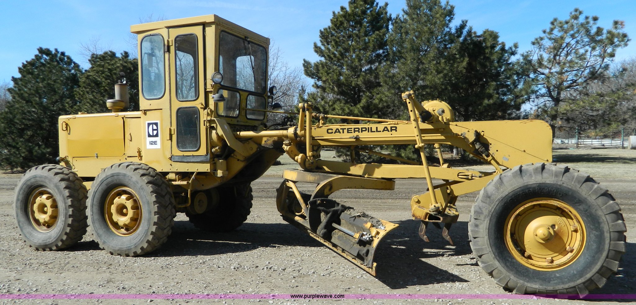 1965 Caterpillar 12E motor grader in Great Bend, KS | Item H2251 sold ...