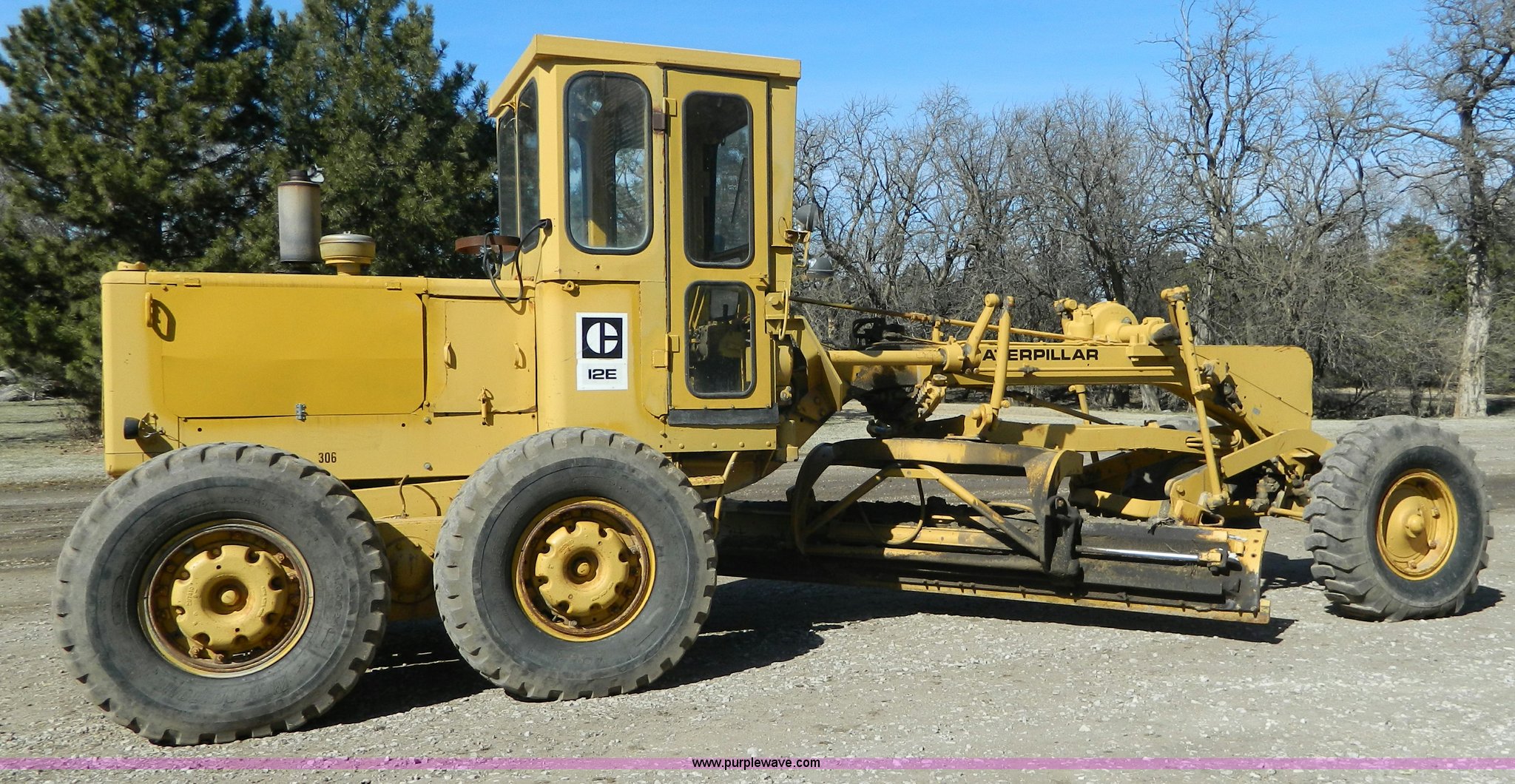 1965 Caterpillar 12E motor grader in Great Bend, KS | Item H2251 sold ...