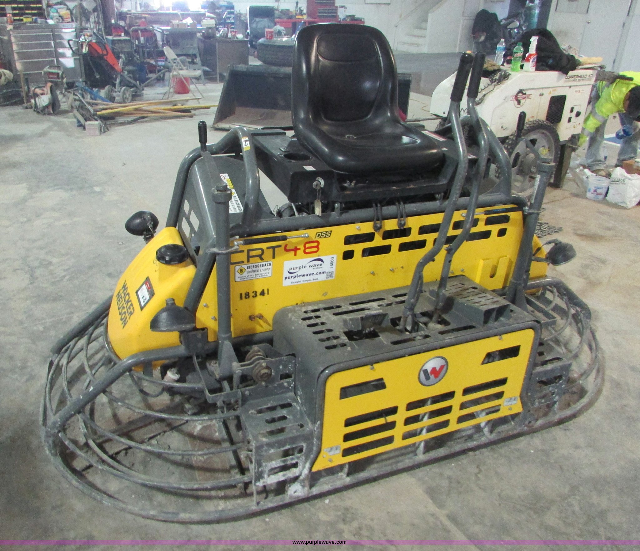 Wacker Neuson CRT48 ride-on power trowel in Corsica, SD | Item I6600 ...