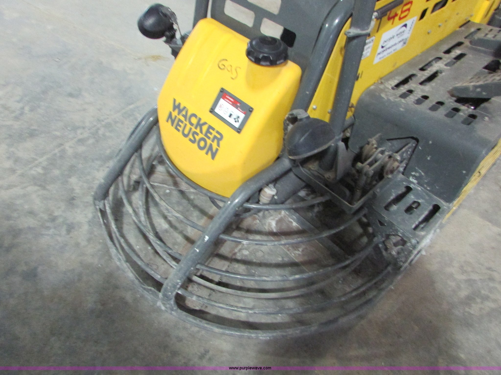 Wacker Neuson CRT48 ride-on power trowel in Corsica, SD | Item I6600 ...