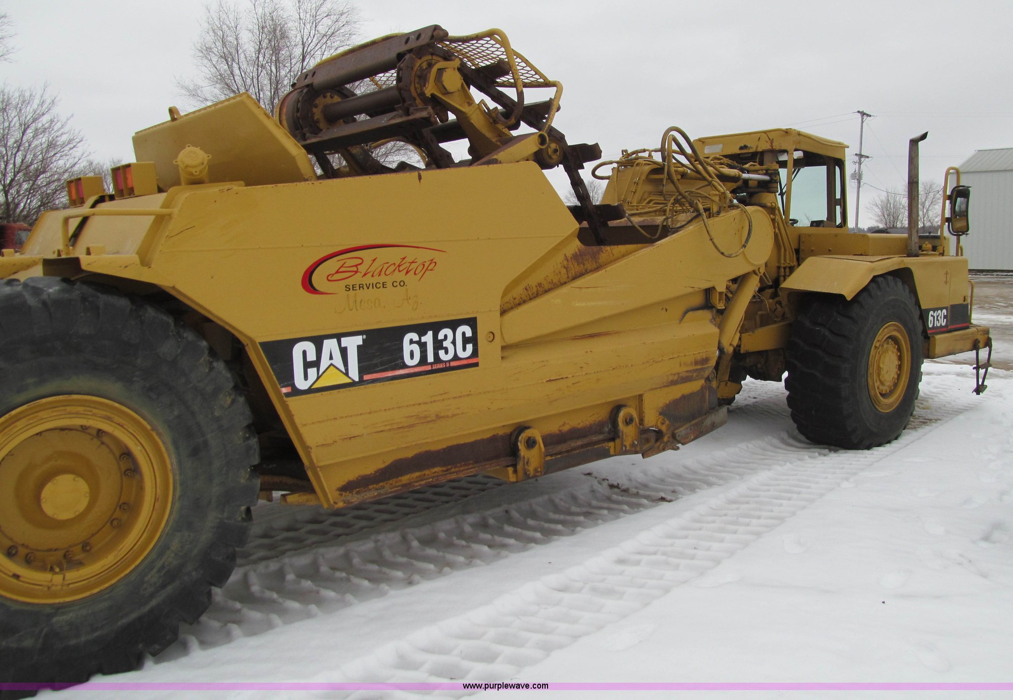 1998 Caterpillar 613C Series II elevating scraper in Fort Dodge, IA ...