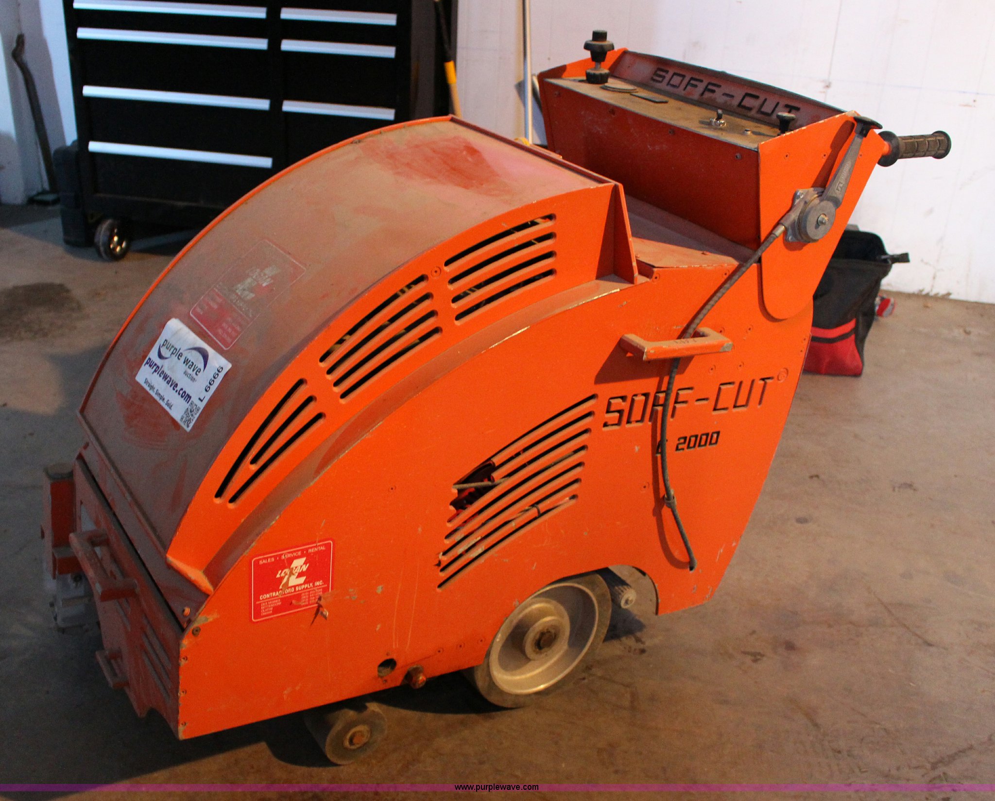 Soff Cut G2000 self-propelled concrete saw in Emporia, KS | Item L6666 ...