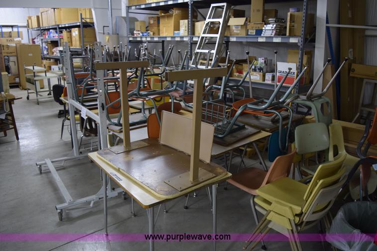 Assorted school furniture in McPherson, KS | Item BP9823 sold | Purple Wave