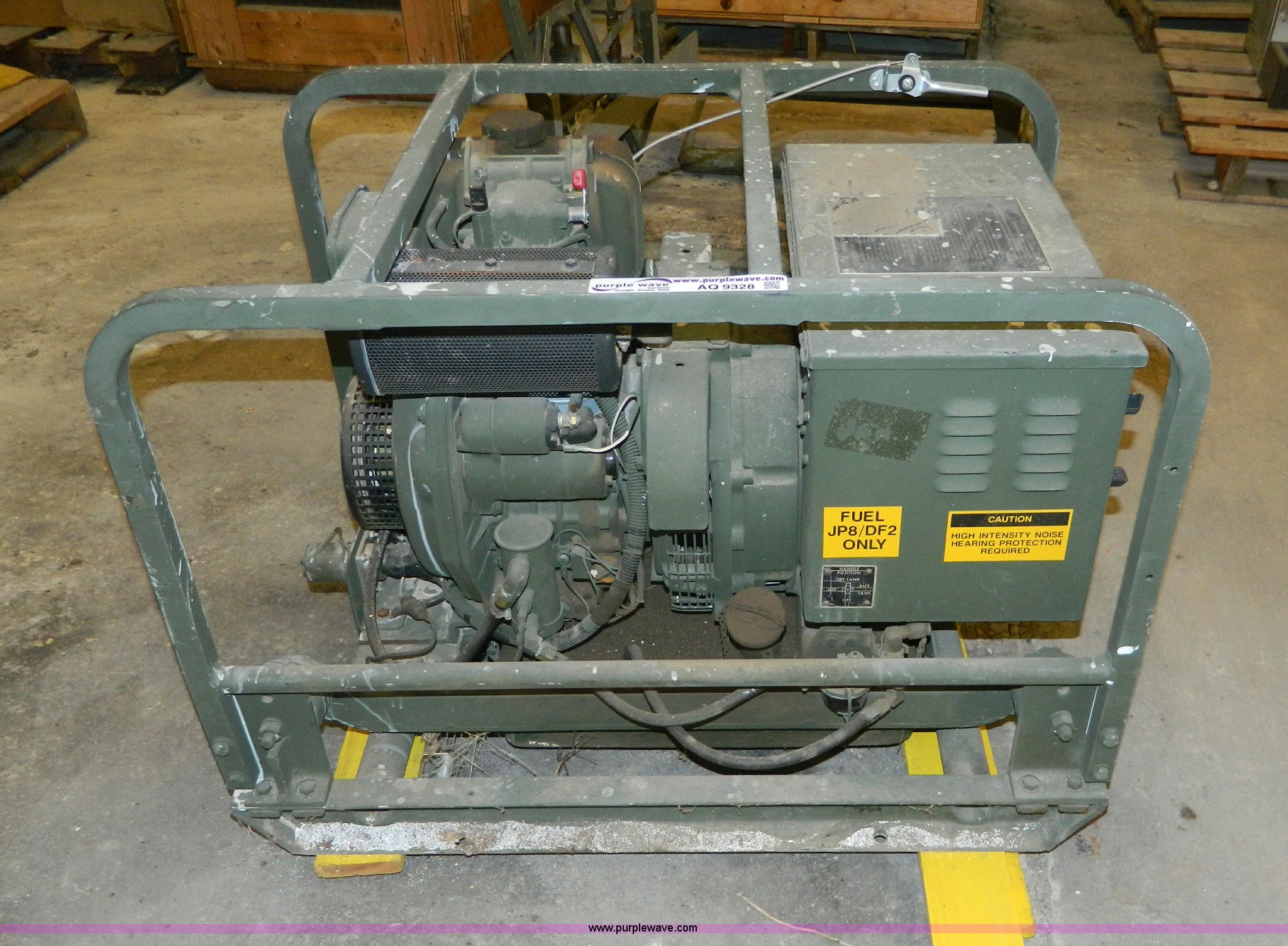 U.S. Army generator in Salina, KS | Item AQ9328 sold | Purple Wave