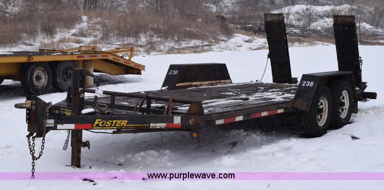 2001 Foster trailer in Inver Grove Heights, MN | Item J1931 sold ...