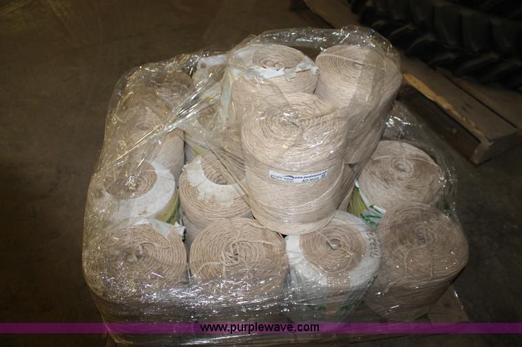 Approximately 17 rolls of Krone baler twine in Tulia, TX | Item AO9556 ...
