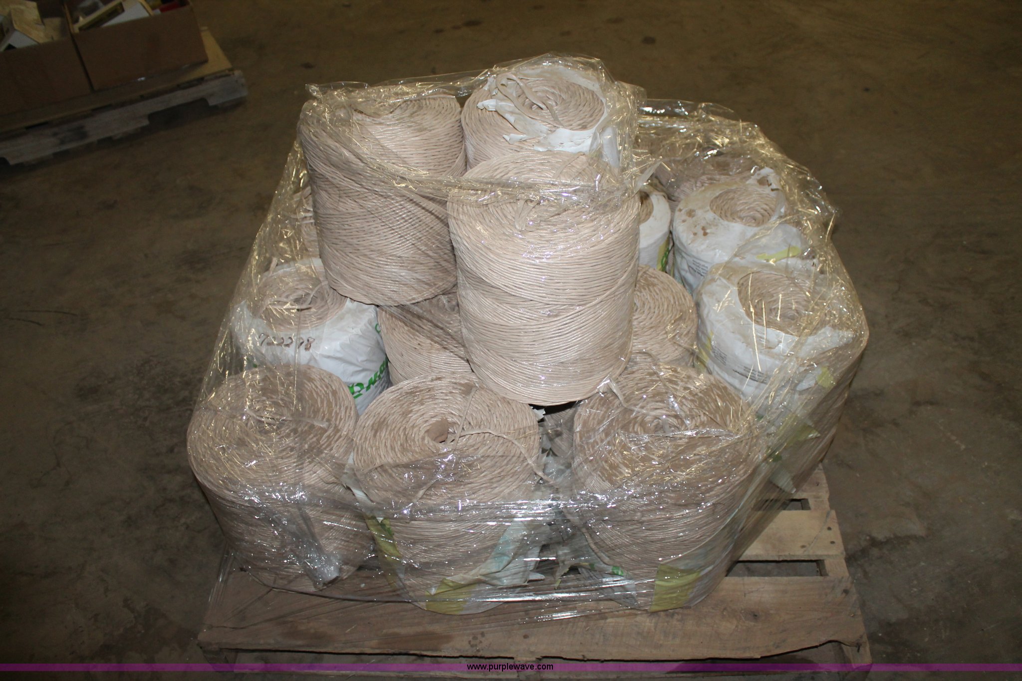 Approximately 17 rolls of Krone baler twine in Tulia, TX | Item AO9556 ...