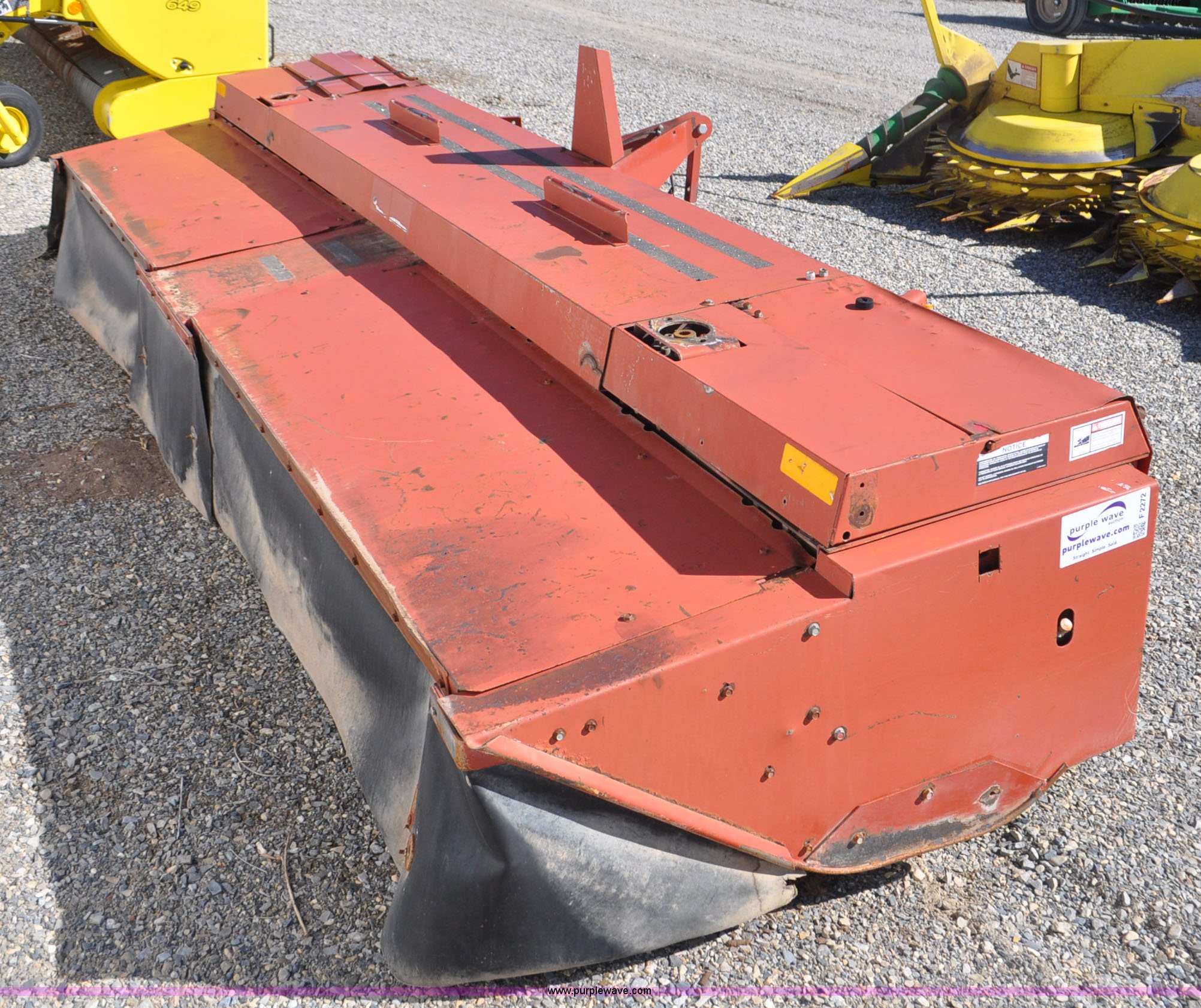 Hesston rotary disc swather head in Nephi, UT | Item F2272 sold ...