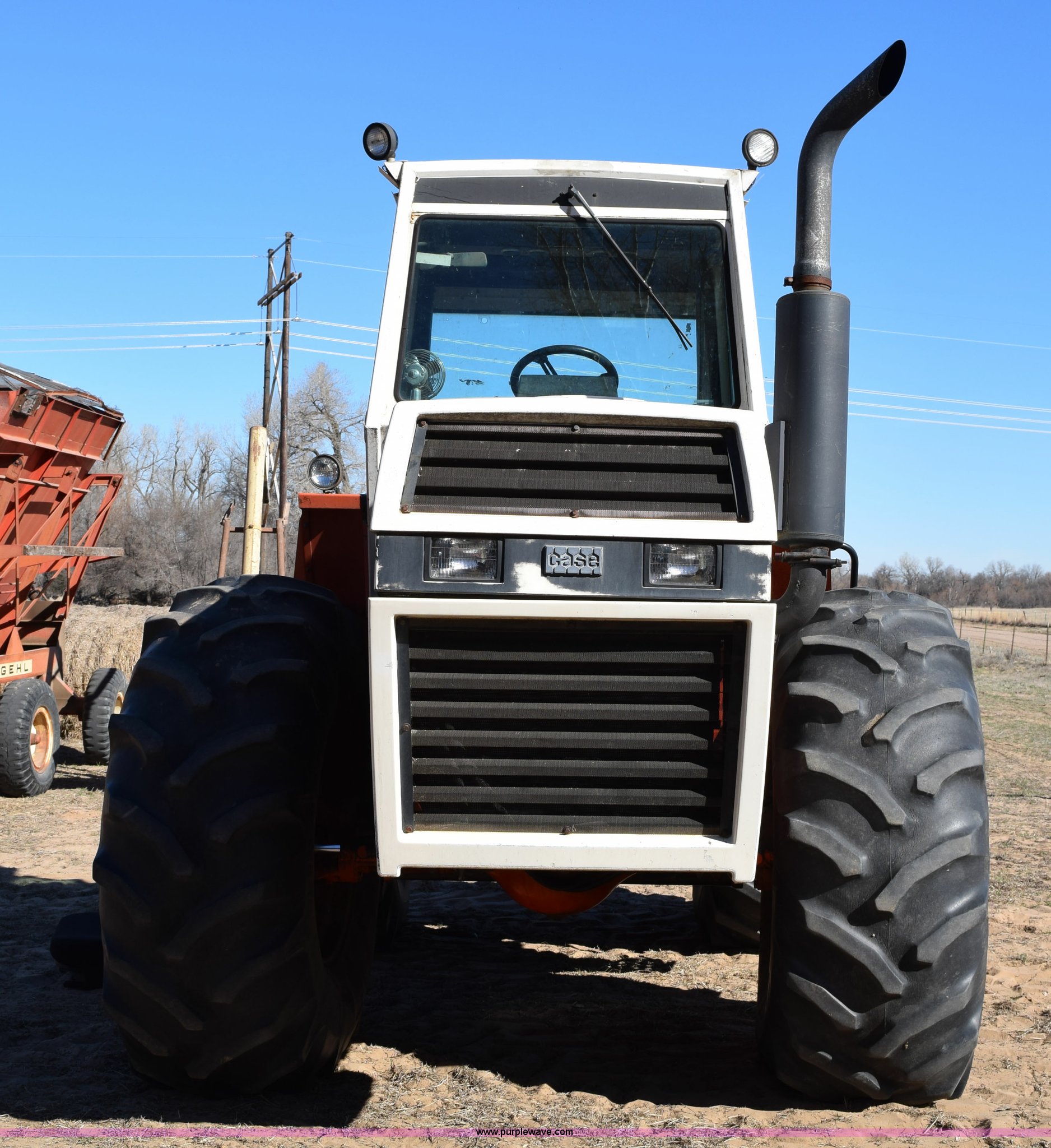 1982 Case 4490 4WD tractor in Buhler, KS | Item K2386 sold | Purple Wave