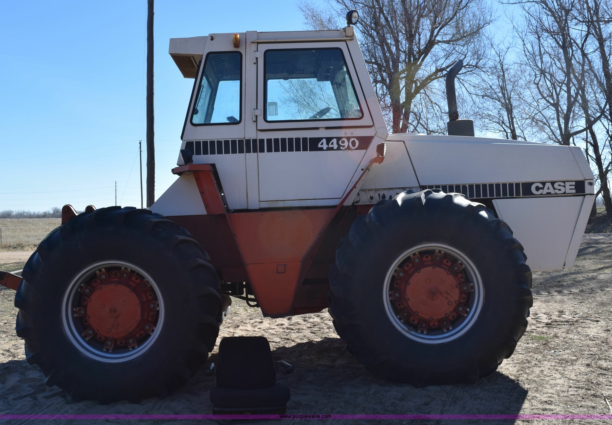 1982 Case 4490 4WD tractor in Buhler, KS | Item K2386 sold | Purple Wave