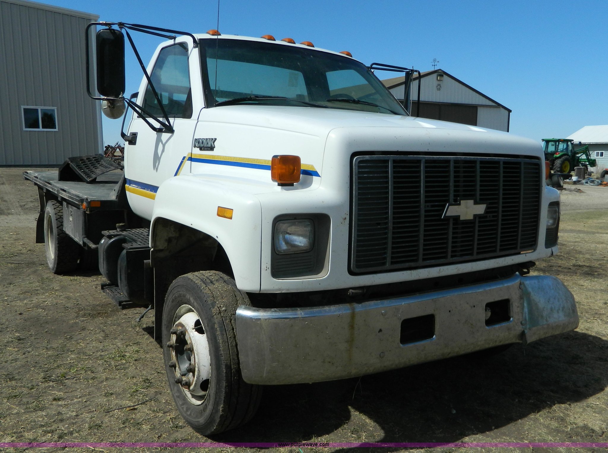 1995 Chevrolet Kodiak flatbed truck in Victoria, KS | Item K8018 sold ...