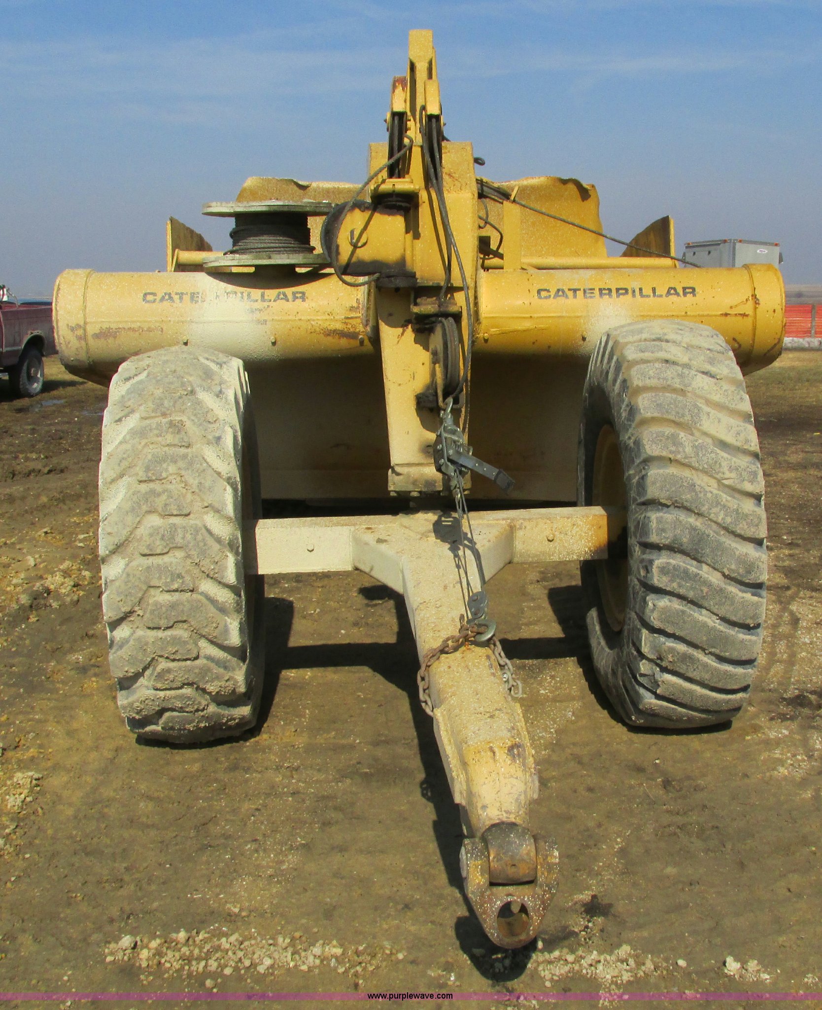 Caterpillar 70 pull type scraper in Manchester, IA | Item I4040 sold ...